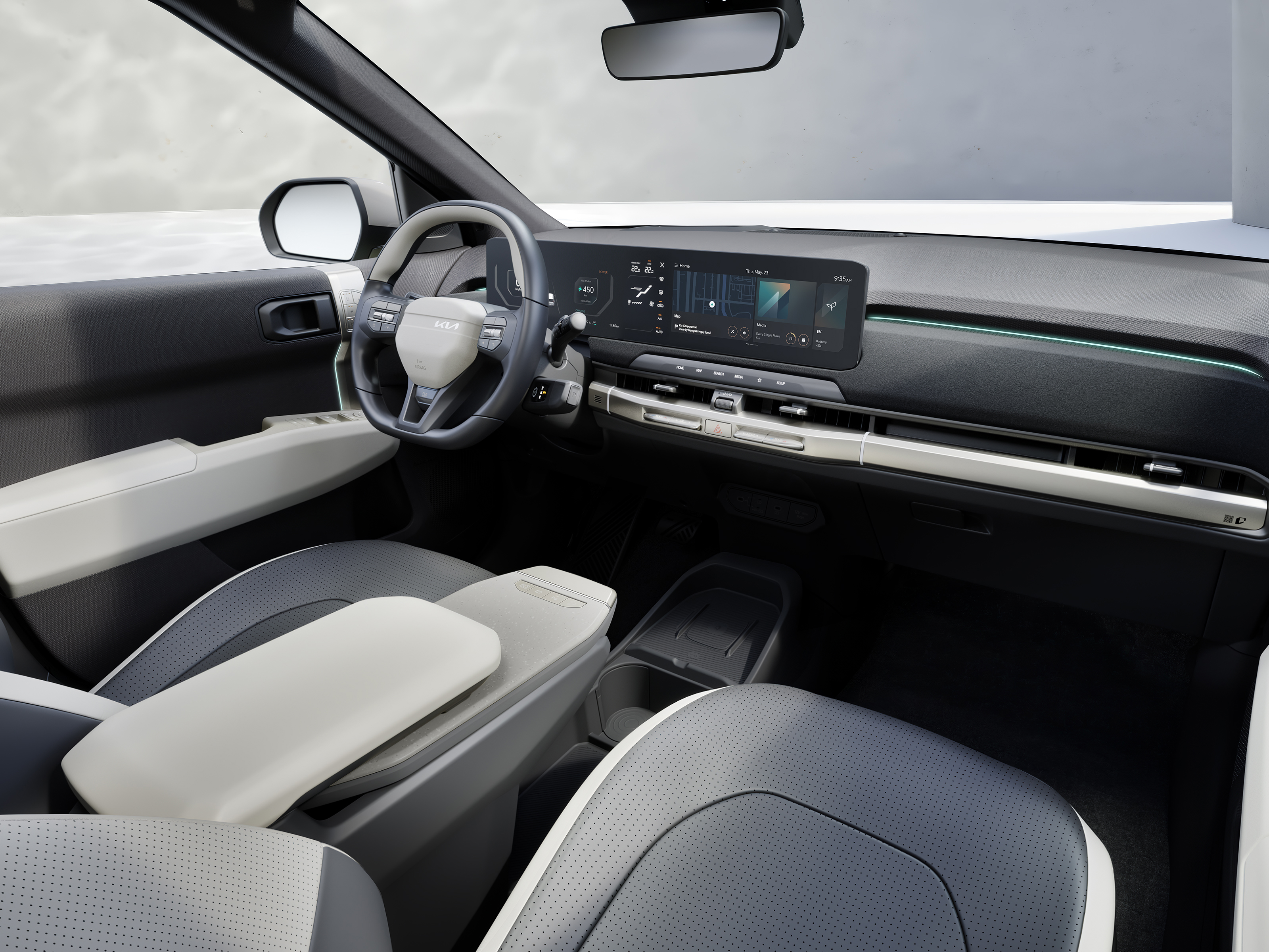 Kia Nouveau EV3 100% électrique neuve avec Eurauto, concessionnaire ...