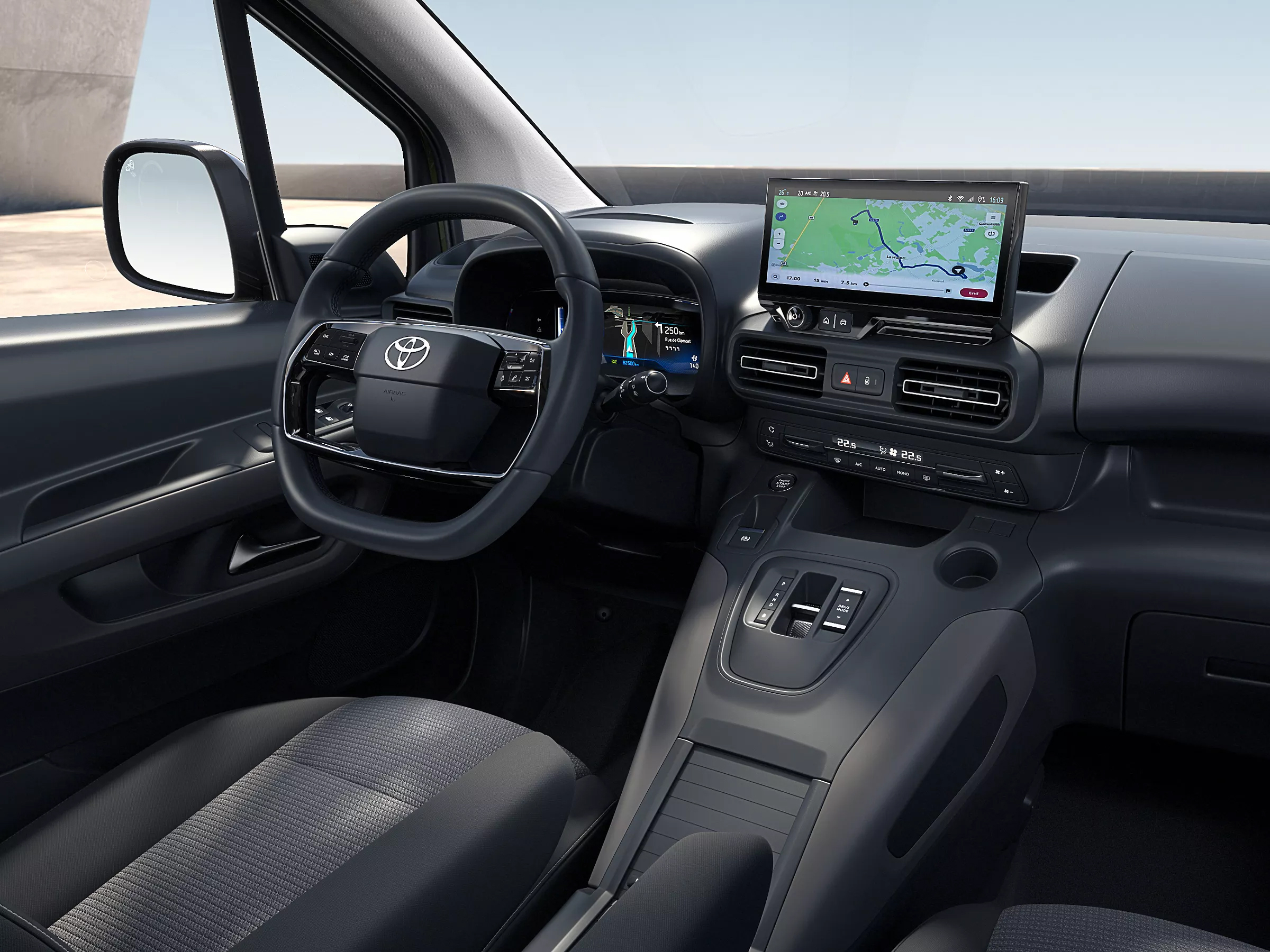 Toyota Nouveau Proace City Verso Electric neuve avec Toyota Bernier La ...